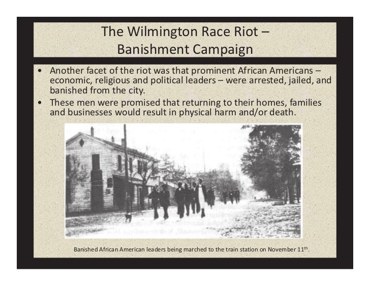 November 11, 1898: Prominent African Americans are banished from ...