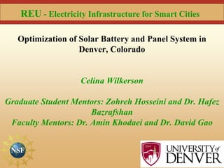 Optimization of Solar Panel and Battery Systems for Residential Use in ...