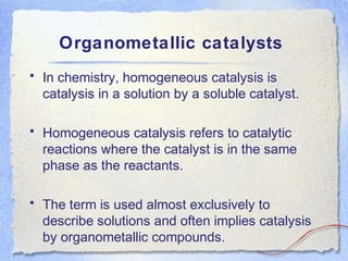Wilkinson's catalyst | PPT