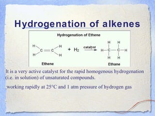 Wilkinson's catalyst | PPT