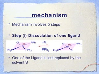 Wilkinson's catalyst | PPT