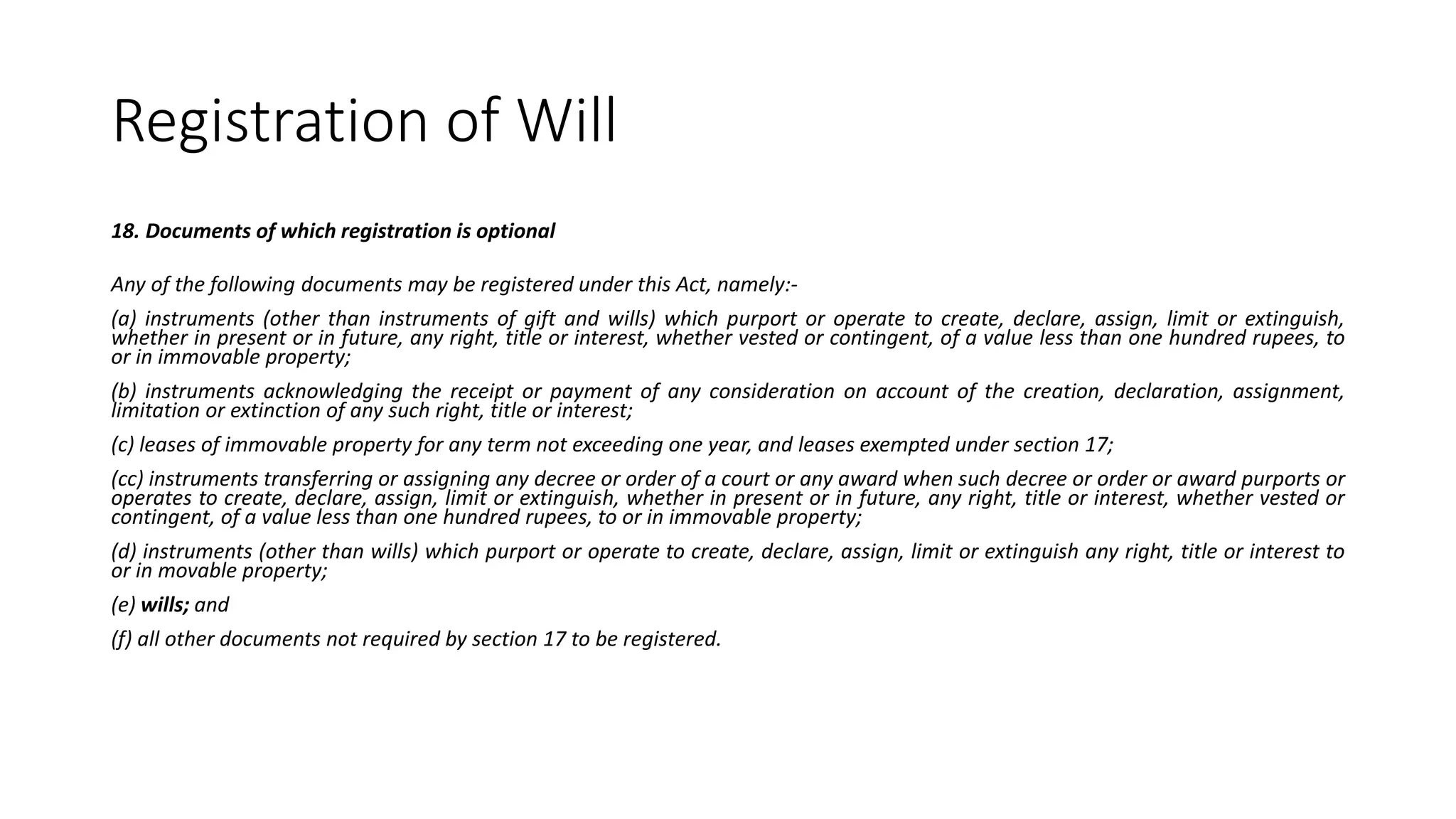 Will and Testament | PPTX