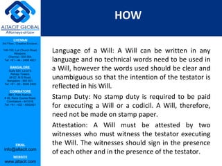 Will and codicils | PPT