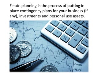 Risk Related to Will and Estate Planning | PPT