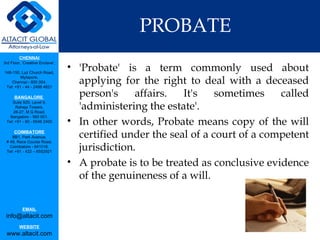 Will and probate | PPT