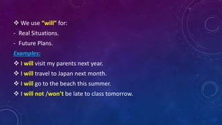 Will and would | PPTX