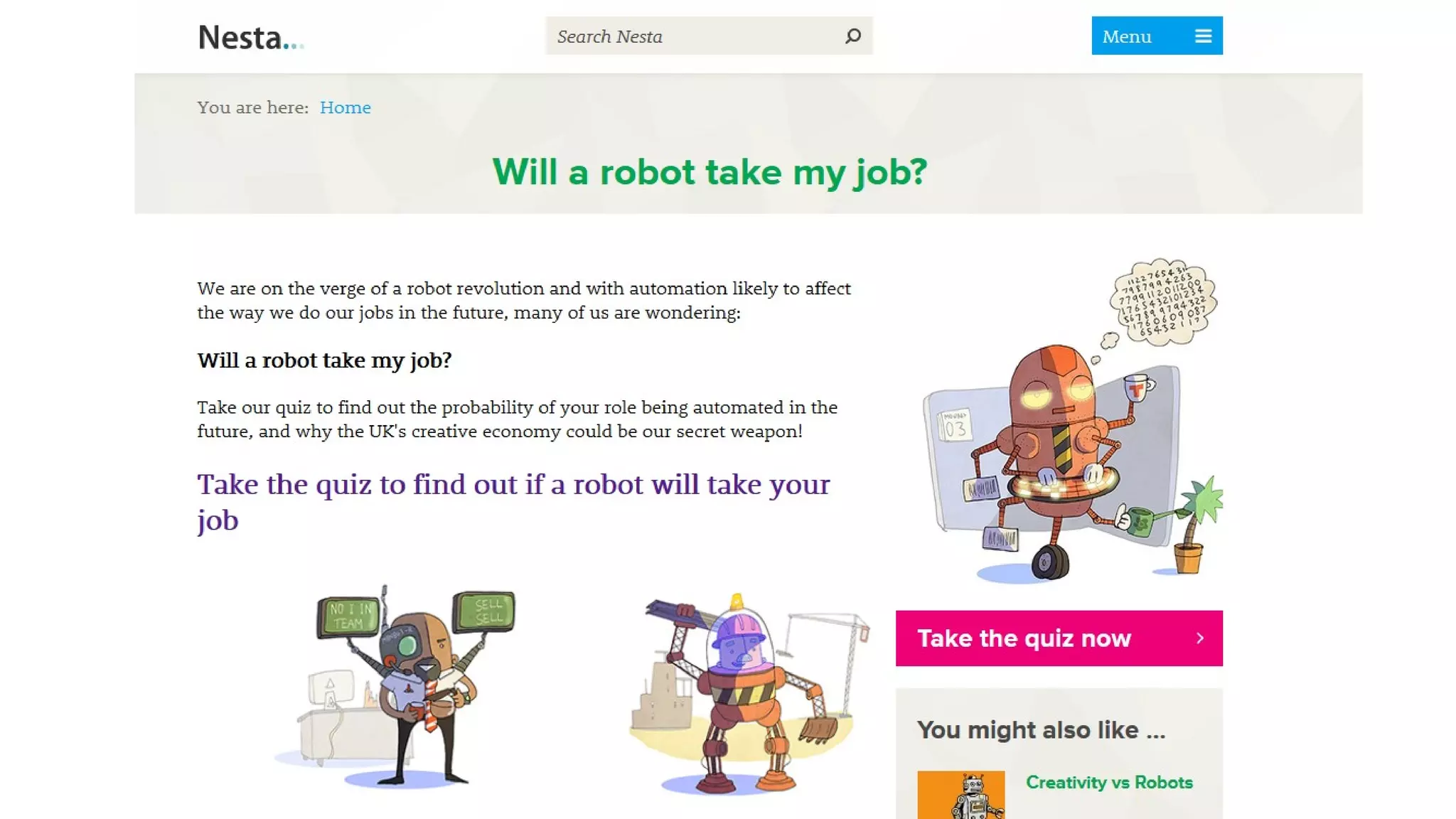 Will a Robot take my job | PPT