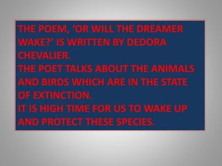 Will dreamer wake 1 | PPSX