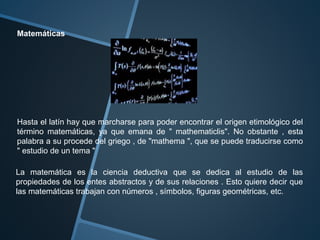 Relación Entre Música y Matemáticas | PPTX