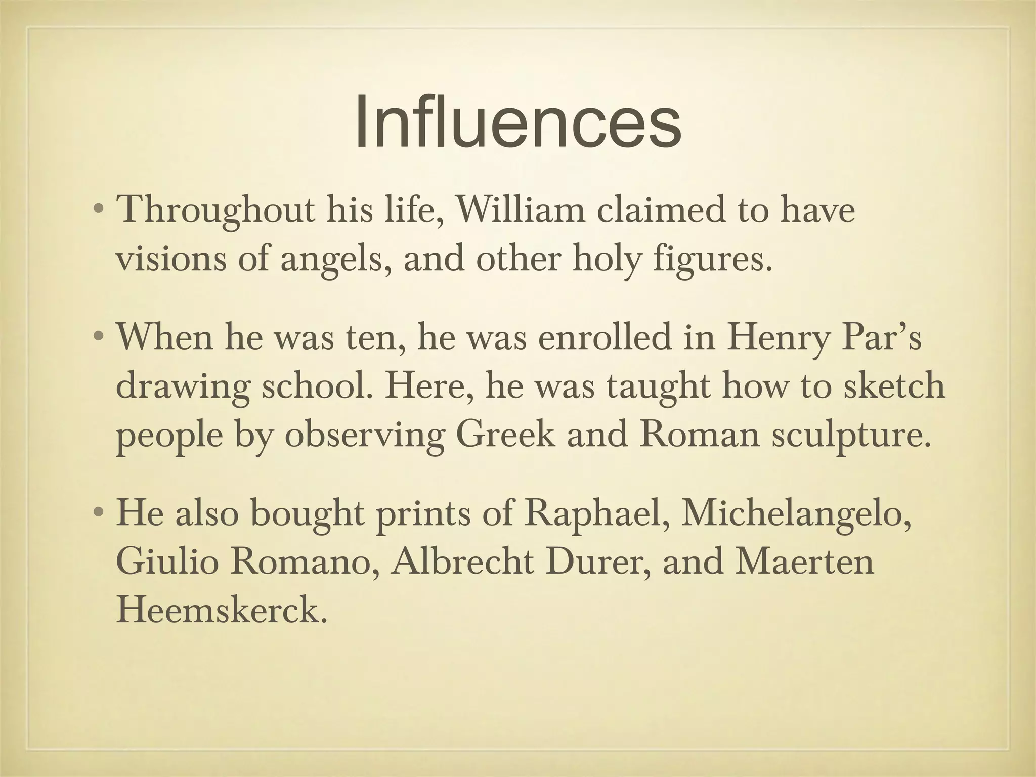 William Blake PowerPoint | PPT