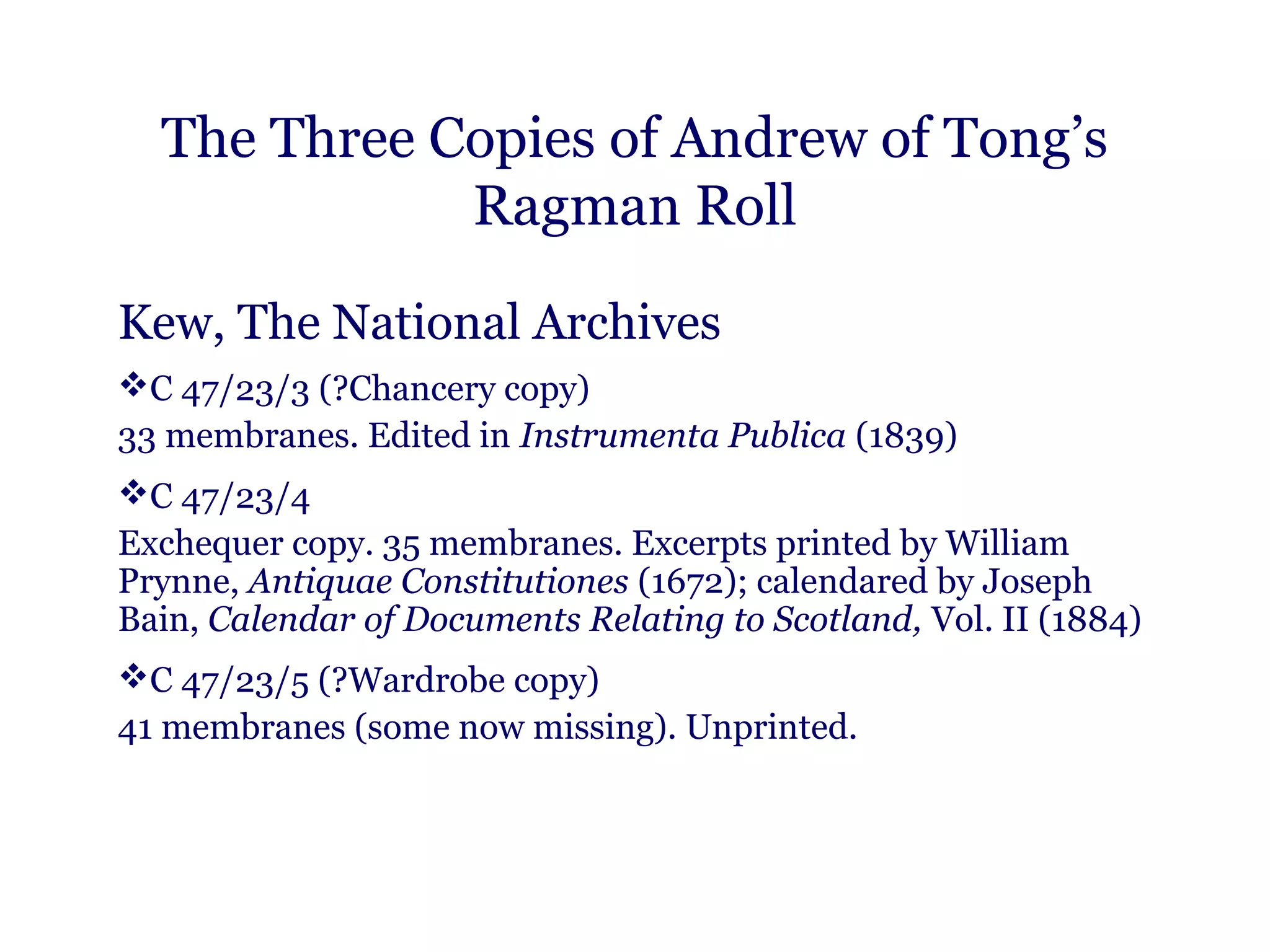 William wallace presentation | PPT