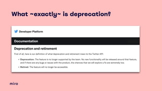 Developing a best-in-class deprecation policy for your APIs | PDF