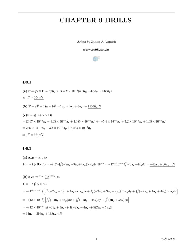 William hyatt-7th-edition-drill-problems-solution | PDF