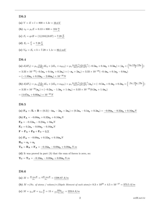 William hyatt-7th-edition-drill-problems-solution | PDF