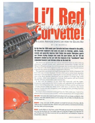 Bill Sefton: 1959 Corvette at Red Vette Ranch in Arizona | PDF