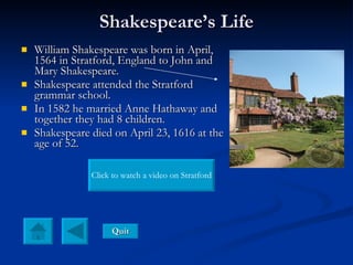William Shakespeare | PPT