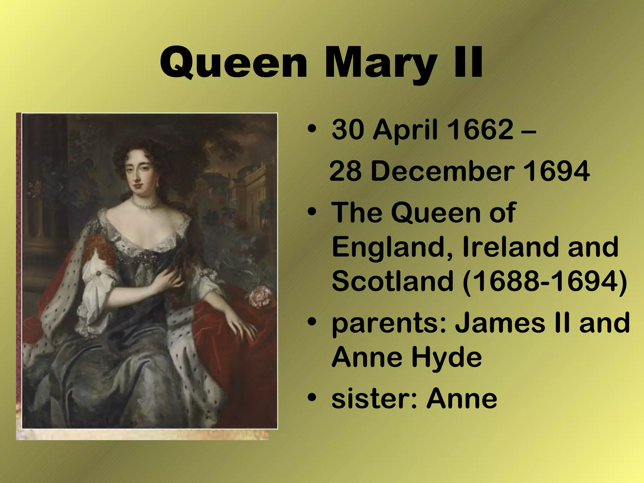 William and mary | PPT