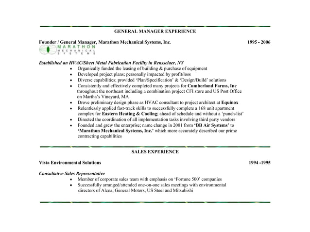 William Birdsall Resume | PPTX