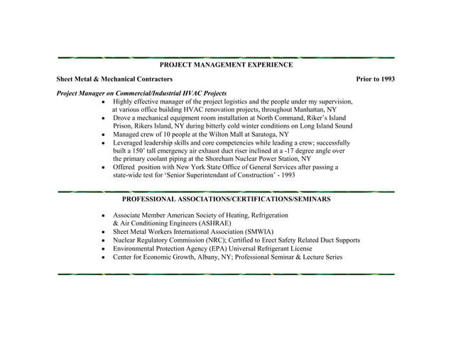 William Birdsall Resume | PPTX