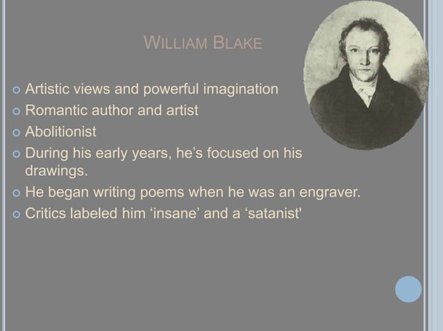 William blake | PPTX