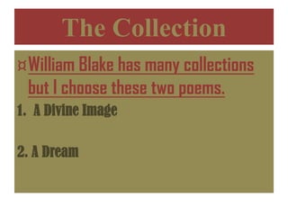 William blake by shelby bell | PPTX