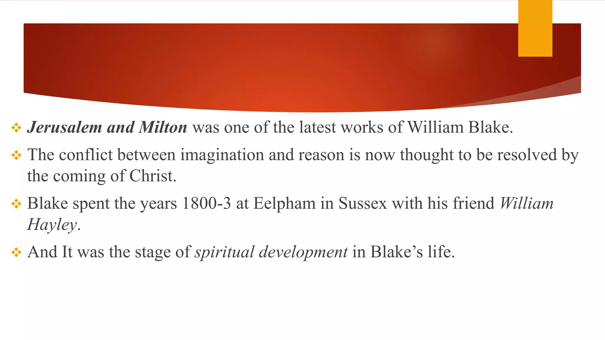 William blake(1757 1827) | PPTX