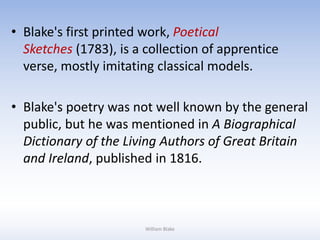 William Blake | PPTX