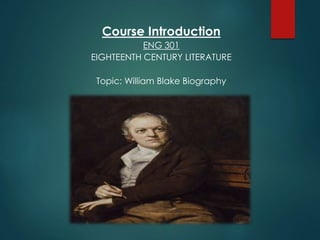 William blake biography | PPT