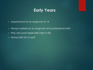 William blake biography | PPTX