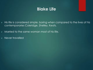 William blake biography | PPT