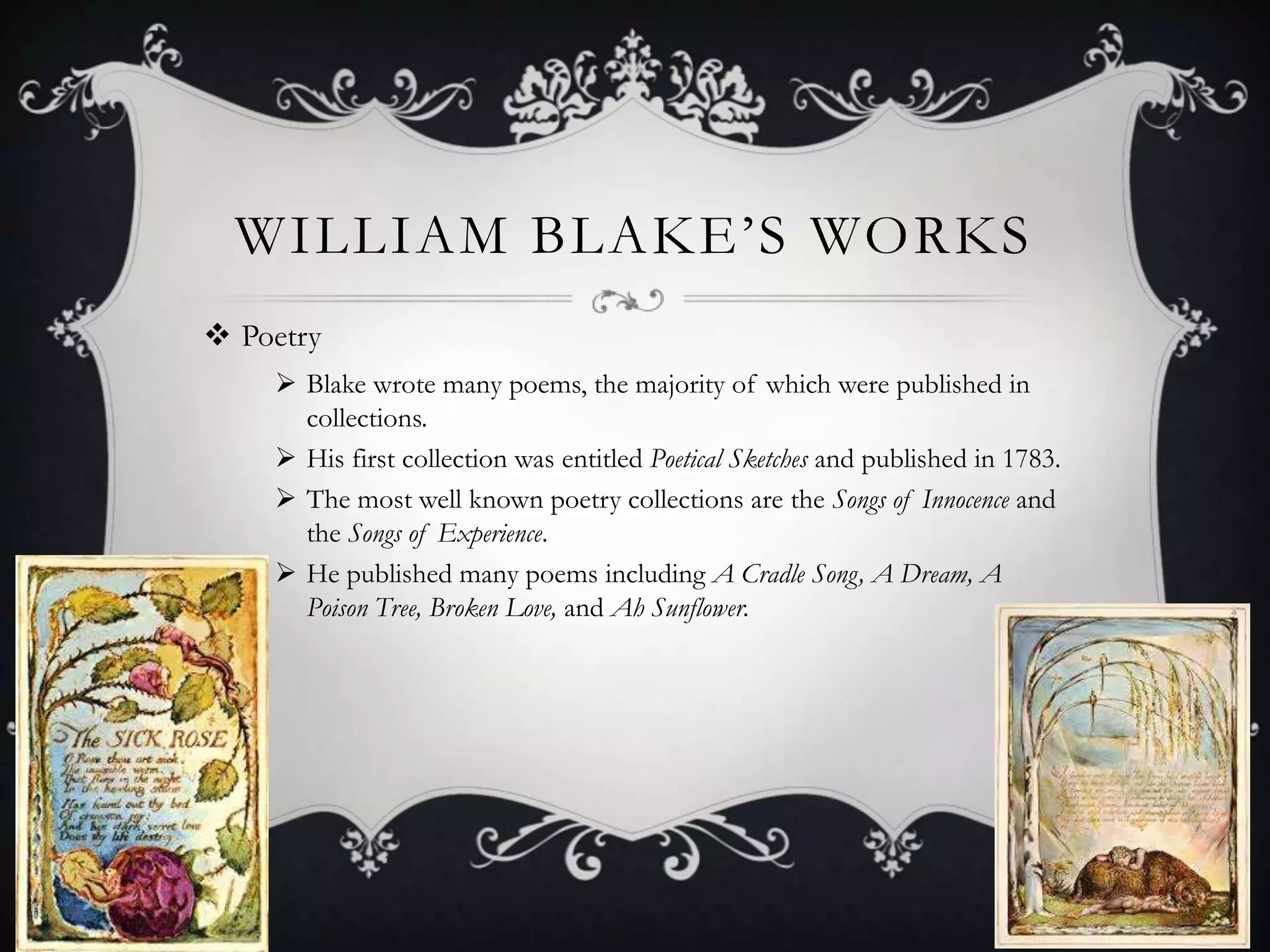 William Blake Poetry | PPT