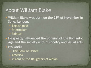 William blake pp | PPT