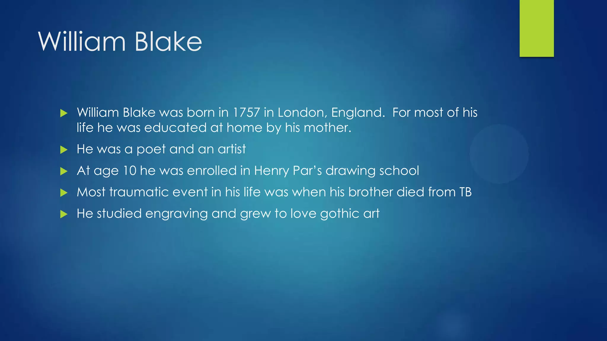 William blake ppt | PPTX