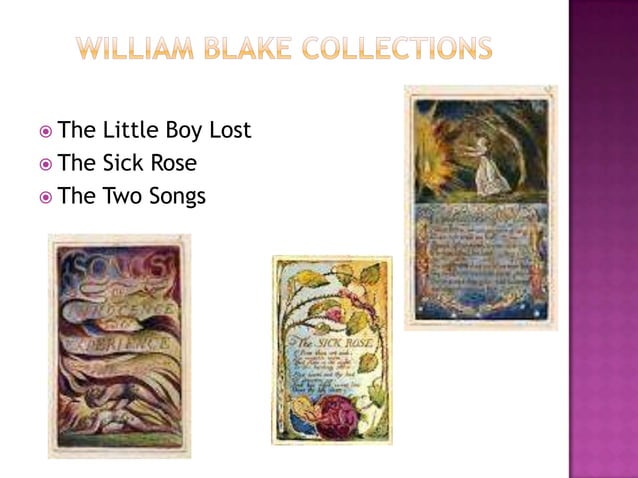 William blake’s poems | PPTX | Poetry | Books and Literature