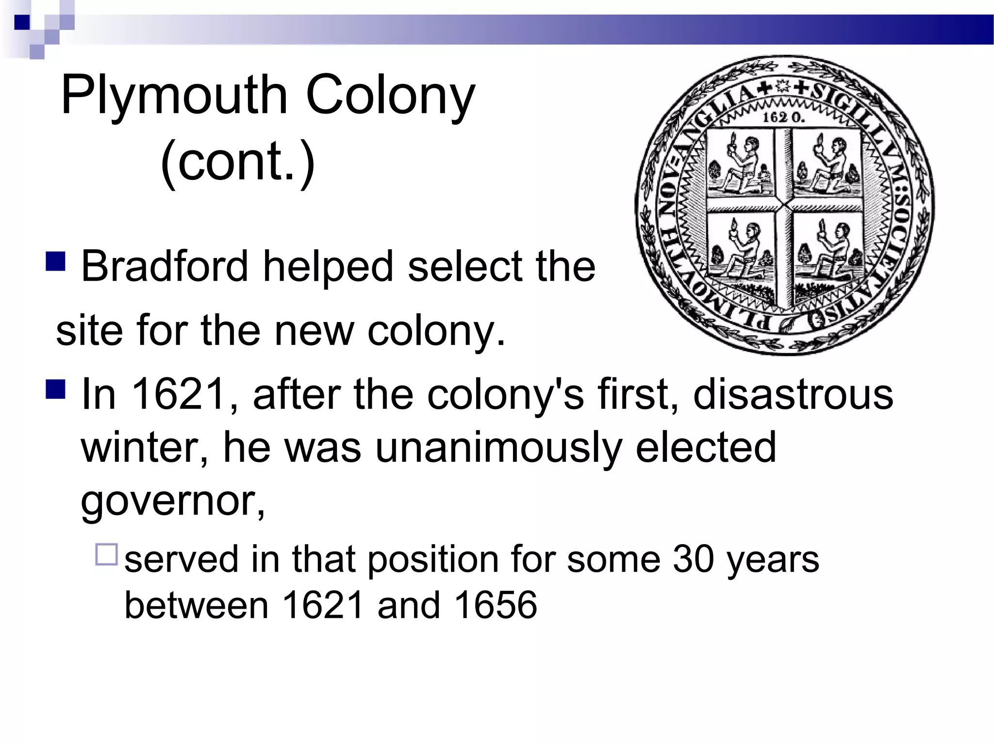 William bradford 1 | PPT