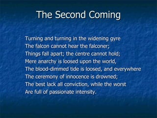 William butler yeats | PPT