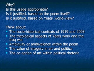 William butler yeats | PPT