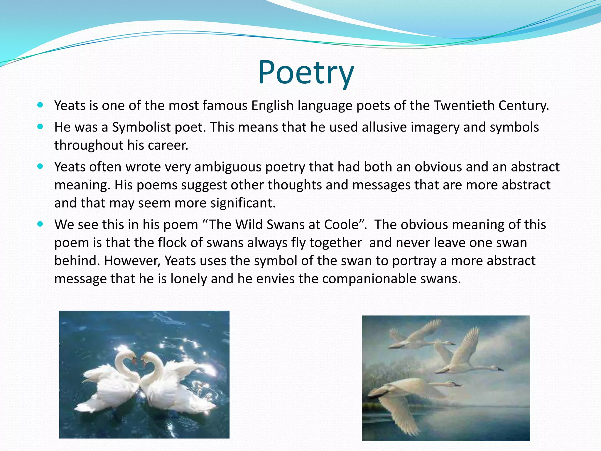 William butler yeats | PPTX