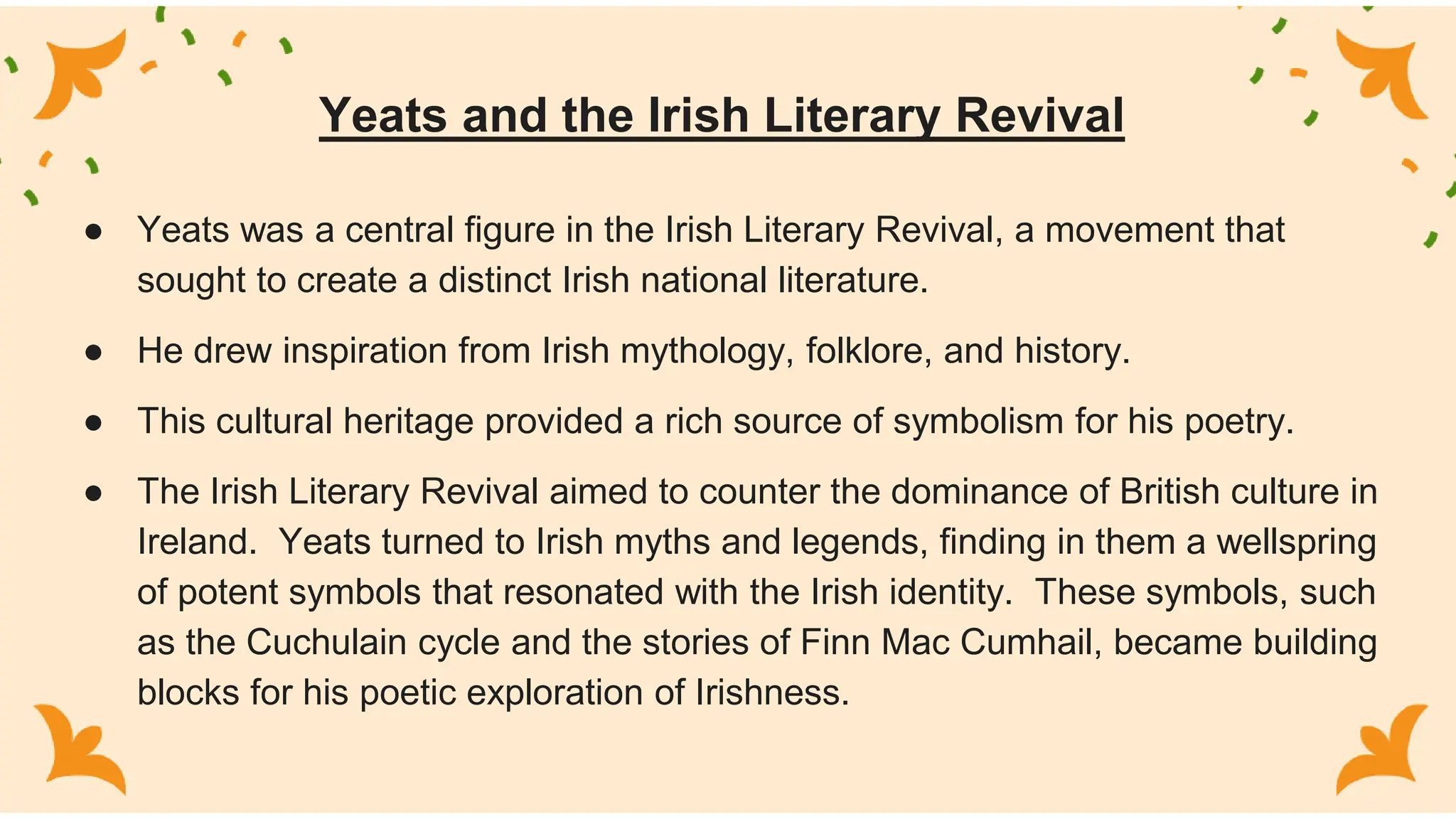 William Butler Yeats- The Alchemist of Symbolism.pptx