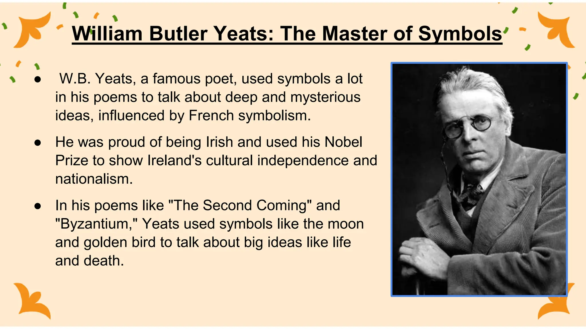 William Butler Yeats- The Alchemist of Symbolism.pptx