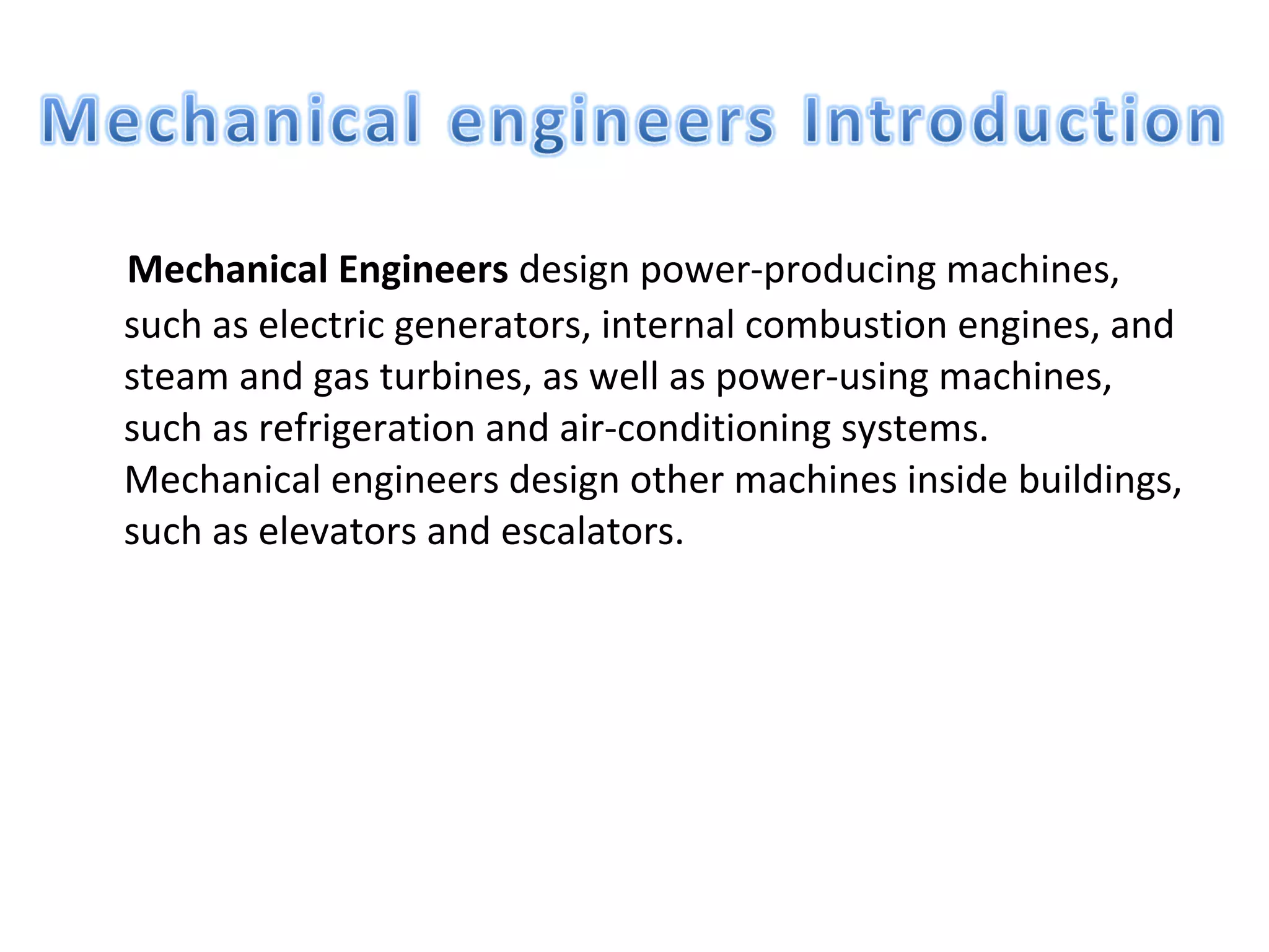 William creagh work, skills and career tips of mechanical engineers | PPT