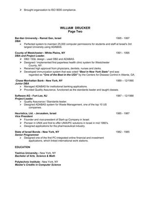 William Drucker | PDF