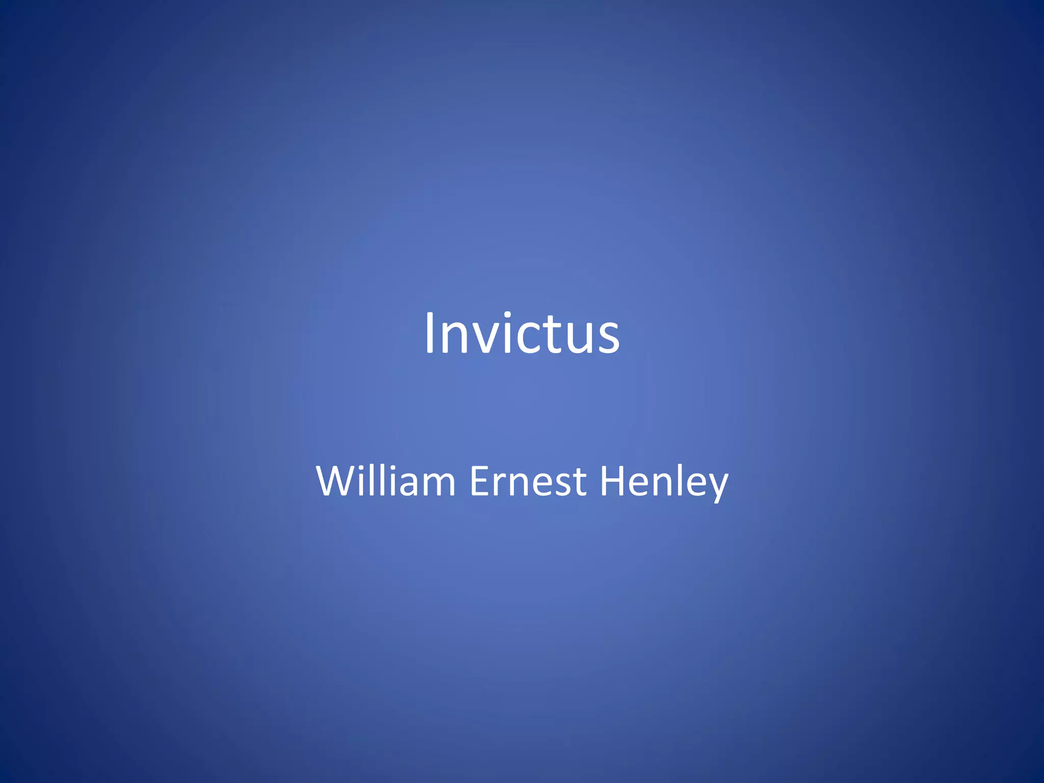 Invictus | PPT