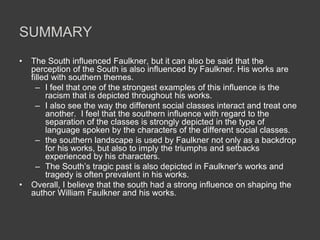 William faulkner | PPTX