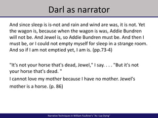 William Faulkner's As I Lay Dying | PPTX