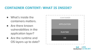 Securing the container DevOps pipeline by William Henry | PPT
