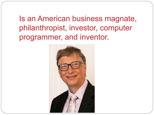 William henry gates iii | PPTX