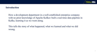 Building High-Throughput, Low-Latency Pipelines in Kafka | PPT