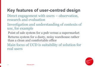 William Hudson Econsultancy Agile User centred design | PDF ...
