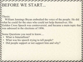 William jennings bryan (1) | PPT